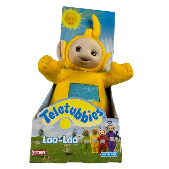 Playskool | Toys | New Vintage Laalaa Plush Lala 3 Teletubbies Stuffed ...